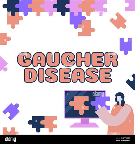 Conceptual Display Gaucher Disease Business Overview Autosomal Recessive Inherited Disorder Of