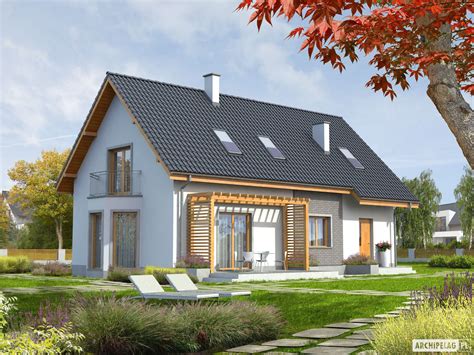 Ben II G1 z piwnicą projekt domu Archipelag