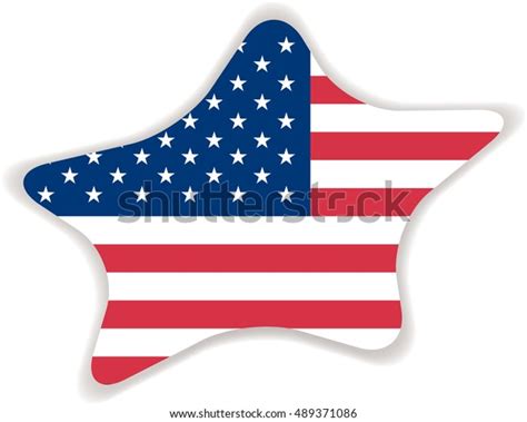 Flag United States America Usa Vector Stock Vector Royalty Free