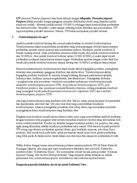 Pemeriksaan Lab Itp Pdf