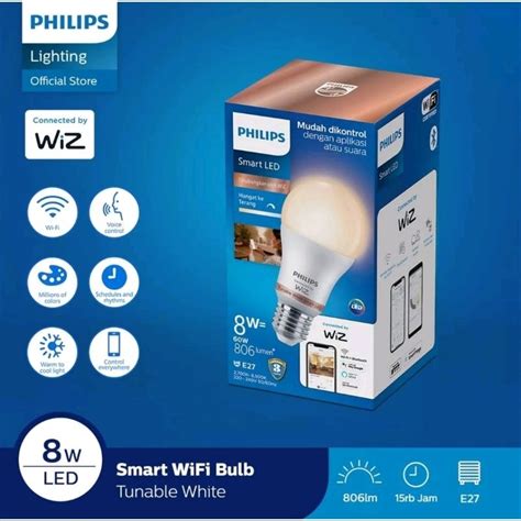 Philips Smart Wifi Led Lamp W With Bluetooth Tunable White Shopee Malaysia