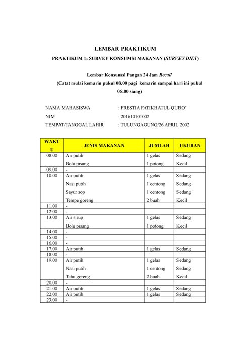 20Observasi Wawancara LEMBAR PRAKTIKUM PRAKTIKUM 1 SURVEY KONSUMSI