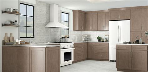 Wholesale Rta Base Cabinets Of Essex Truffle For Kitchen Cabinets