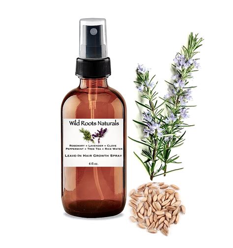 Rosemary Hair Oil Castor Oil Scalp Massage Brush Fenugreek Oil Amla