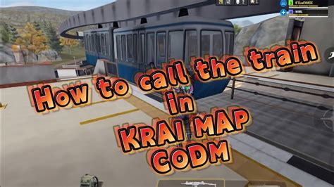 How To Call The Train In Krai Codm Youtube