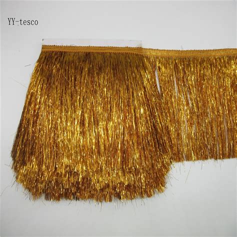 Yy Tesco 1 Yard 20cm Long Lace Fringe Trim Tassel Grandado