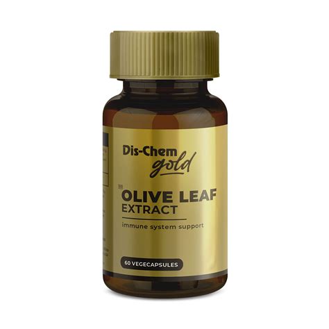 Olive Leaf Extract 60 Vegecaps Dis Chem Gold