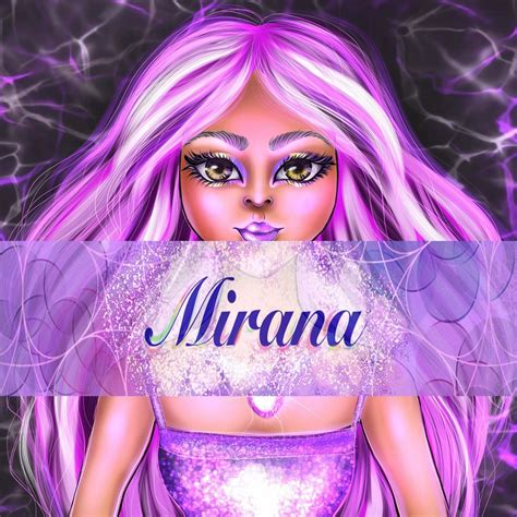 Девушка мультяшка постер принт для печати цифровой рисунок Милена