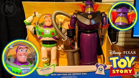 Toy Story Black Friday Buzz Lightyear And Evil Emperor Zurg Life Sized Talking Figures Two Pack Review