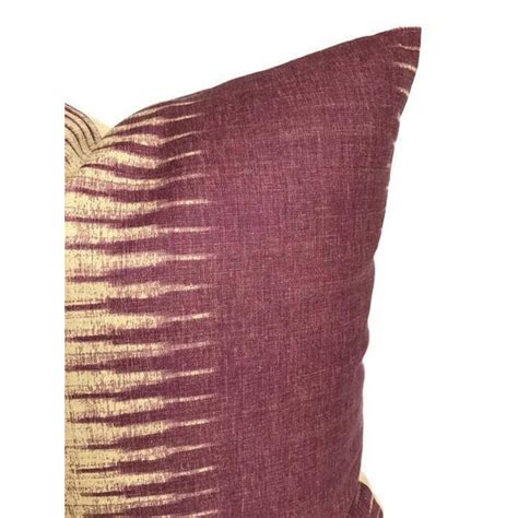 Purple Ikat Pillow Cover Chairish