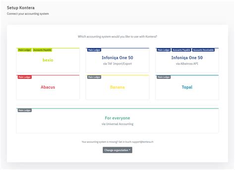 Kontera 🧮 🖥️ 🗺️ Universal Accounting