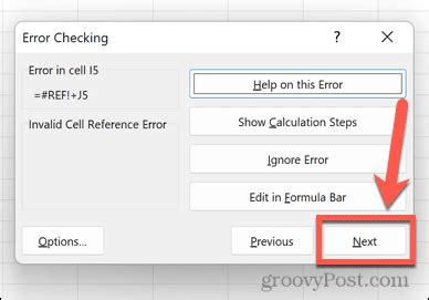 Excel Found A Problem With One Or More Formula References How To Fix