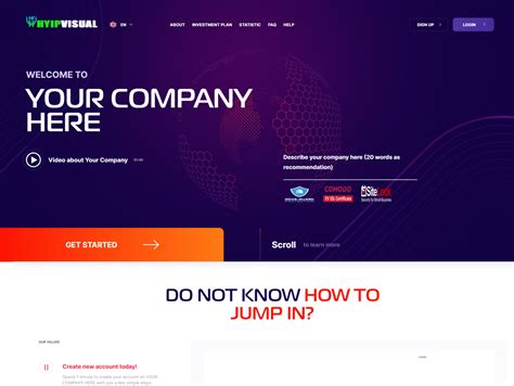 NEW TEMPLATE FOR YOUR HYIP By HYIPVISUAL On Dribbble NEW TEMPLATE FOR YOUR HYIP By HYIPVISUAL On Dribbble