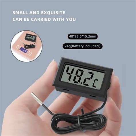 Embedded Electronic Thermometer Digital Thermometer Mini Lcd Temu New Zealand