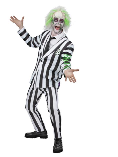 Disfraz Beetlejuice Para Adulto Envío 24h Disfraces Bacanal