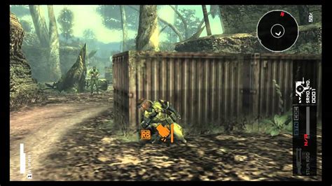 Metal Gear Solid Peace Walker Hd Edition 360version Gameplay Youtube