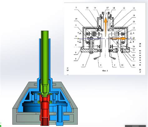 同轴直升机变速箱 Solidworks 2021 模型图纸下载 懒石网