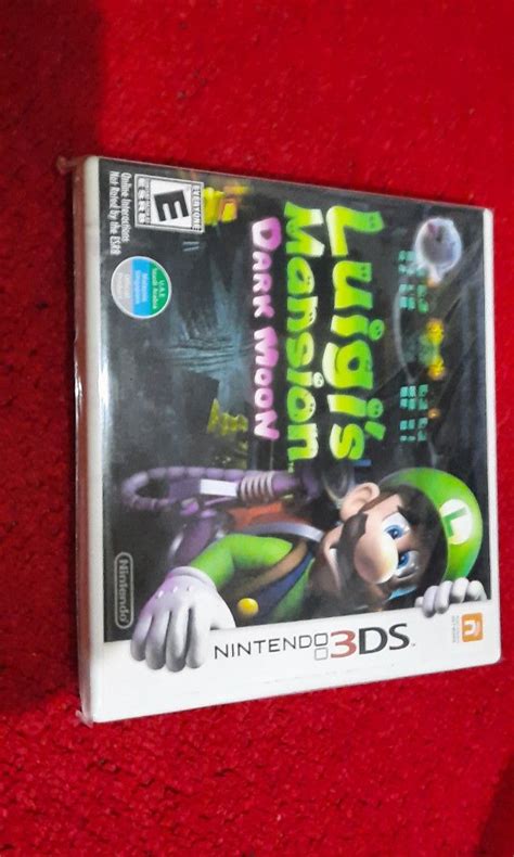 Luigis Mansion Dark Moon 3ds Game Video Gaming Video Games Nintendo