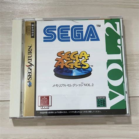 Segaages メモリアルセレクションvol2 セガサターン 帯説明書葉書有 By メルカリ
