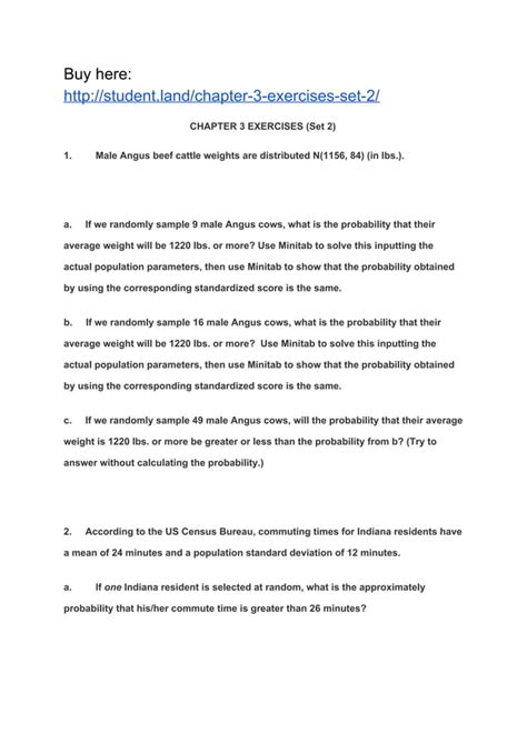 Chapter Exercises Set Pdf