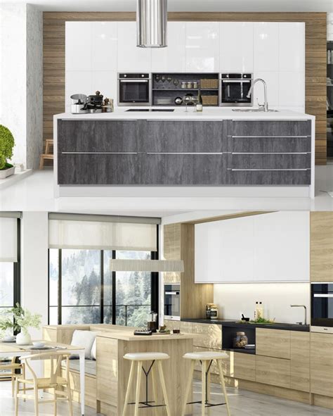 Modern European Style Kitchen Cabinets In Arizona