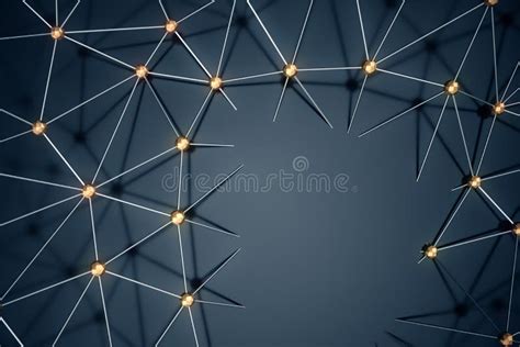 3d Illustration Abstract Background Connection And Lines Of Technology Abstract Background