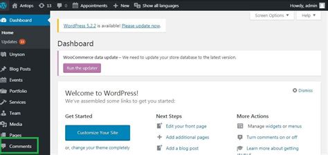 edit comments in wordpress w3schools