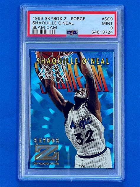 Skybox Z Force Shaquille O Neal Shaq Slam Cam PSA