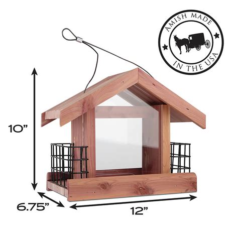 Cedar Chalet Bird Feeder Wild Bird Feeders Pennington