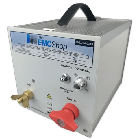 Lisn Cispr25 200 Lisn The Emc Shop Lisn Cispr25 200 Lisn The Emc Shop