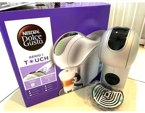 Genio S Touch Silver Tv Home Appliances Kitchen Appliances Coffee Machines Makers On
