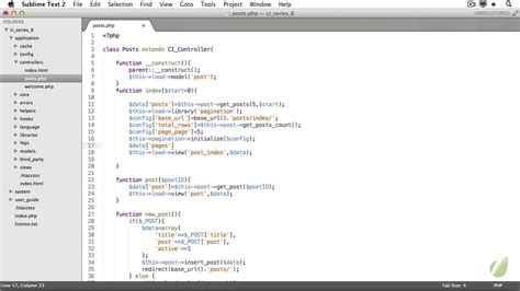 CodeIgniter Essentials Setting Up Pagination