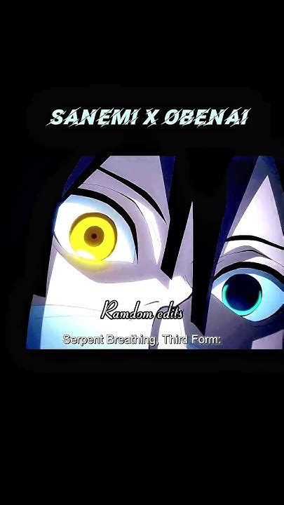 Sanami X Obenai [demons Slayer Edit] Demonslayer Obenai Hashira