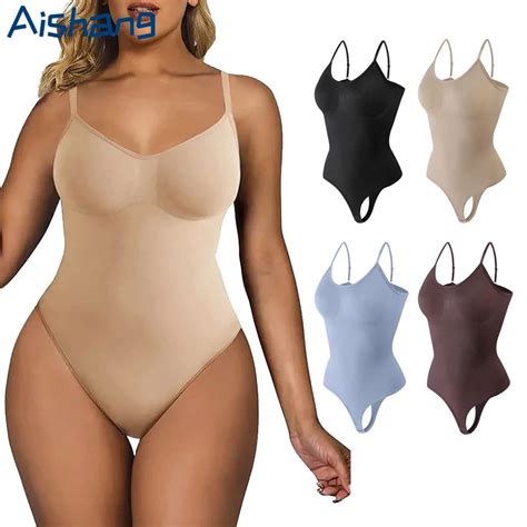Body Shaper Para Mulheres Bodysuit Shapewear Tanga Fajas Colombianas