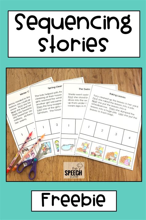 sequencing stories worksheets