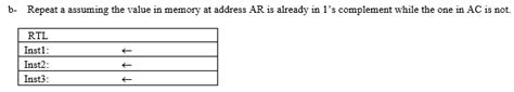 The Basic Computer Instructions List In Table52