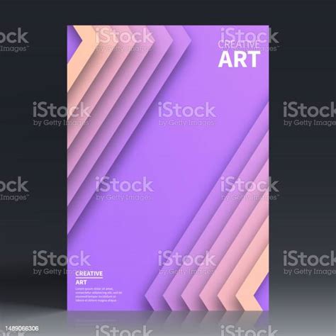 브로셔 템플릿 레이아웃 핑크 커버 디자인 비즈니스 연례 보고서 전단지 잡지 3차원 형태에 대한 스톡 벡터 아트 및 기타 이미지 3차원 형태 가리기 갈매기표 수장