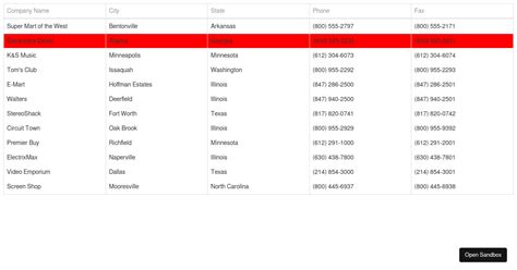 T838776 DataGrid Conditional Row Color Codesandbox