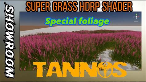 Unity Special Hdrp Grass Shader Youtube