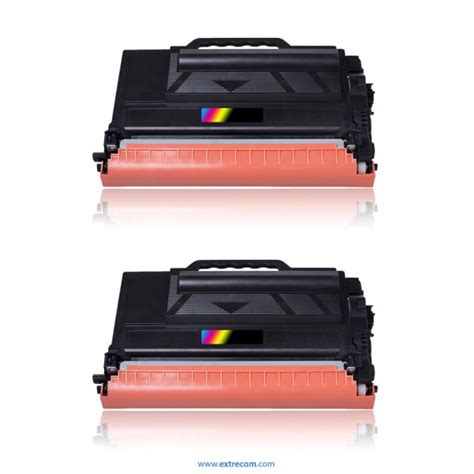 Brother TN-3520 pack 2 negro compatible - Extrecom Consumibles