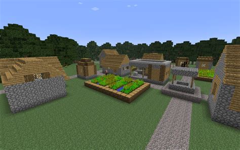 Epic NPC Village Minecraft Map