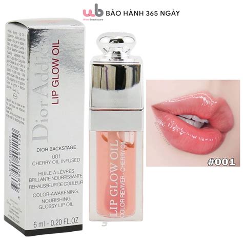 Son Dưỡng Dior Lips Oil Pink màu hồng nhạt dịu dàng Full Box Túi Hộp Son có mùi thơm nhẹ