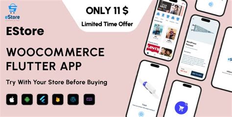 Flutter Woocommerce App Mobile App Templates Codecanyon