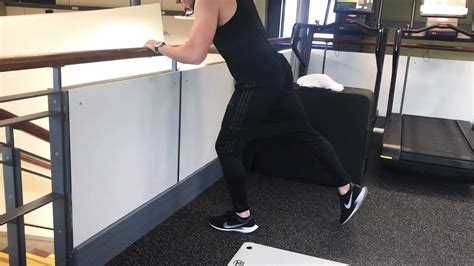 Banded Standing Glute Kickback Youtube