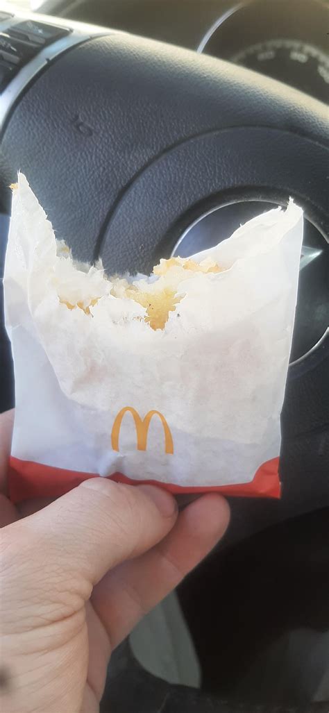 My Daughter Tried To Eat Her Hashbrown Wrapper And All R