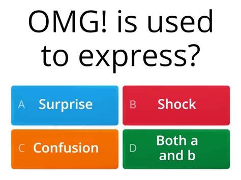 Interjection Quiz