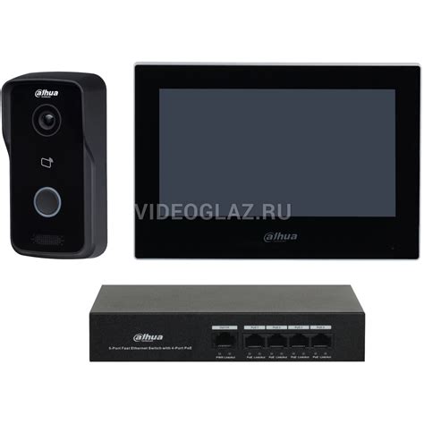 Купить Dahua DHI-KTP03 Комплект IP-домофона - ВИДЕОГЛАЗ Москва