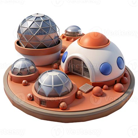 Futuristic Dome Home Geodesic Structures And Space Age Living 56408853 Png