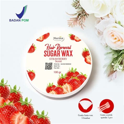 Jual Nurina Premium Sugar Waxing Kit 100gr Hair Removal Penghilang Bulu
