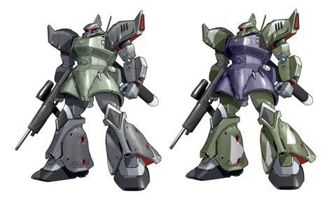 Gelgoog And Gelgoog Marine Gundam And 2 More Drawn By Asterozoa